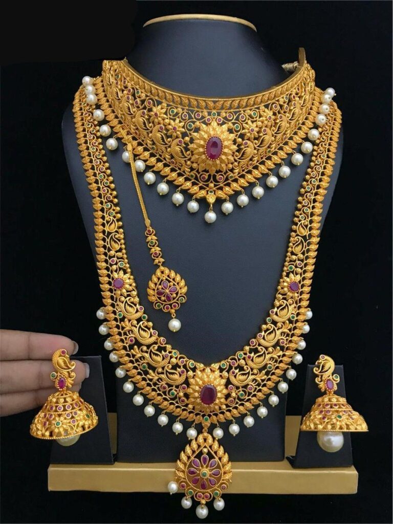 Top 10 Wedding Gold Necklace Design
